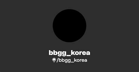 Bbgg Korea Linktree