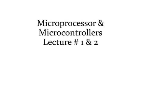 Computer Architecture And Program Executionpptx