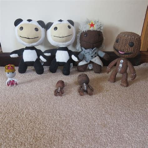 Little Big Planet Sackboy Figure Collection Yuri And Panda Bundle Etc