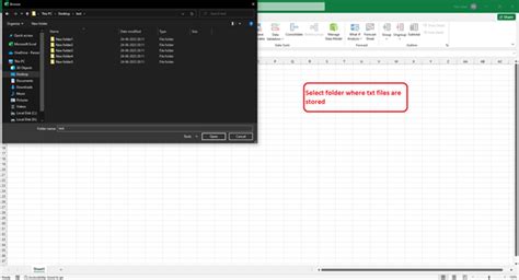 Excel 如何将文件夹中的多个文本文件导入到一个工作表中极客笔记