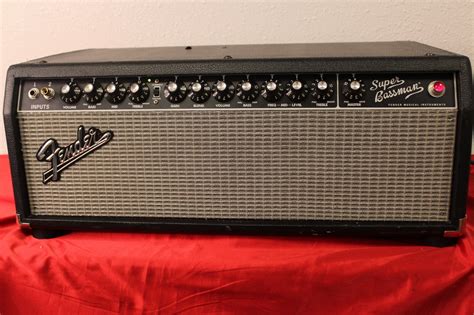 Fender Super Bassman Bass Guitar Amp Amplifier Just The Tone