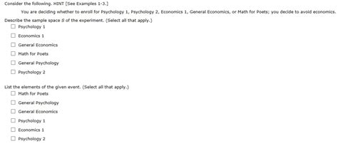 Solved Consider The Following Hint See Examples 1 3 A