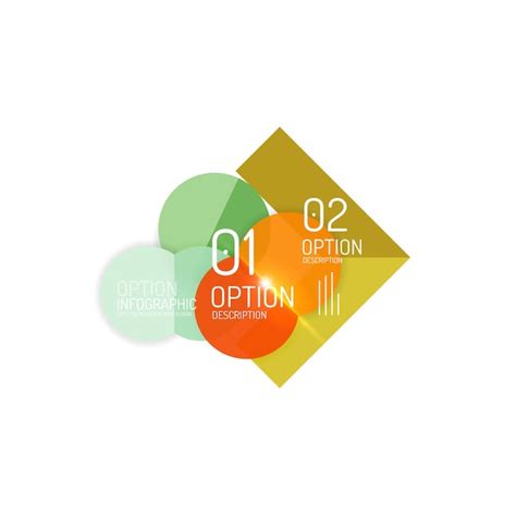 Premium Vector Vector Business Infographics Option Select