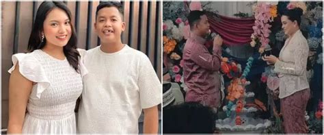 Cinta Pertama Berujung Pelaminan Ini 9 Momen Bahagia Lamaran Dustin