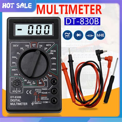Pp New Smart Lcd Digital Multimeter Dc Ac 750 1000v Digital Mini