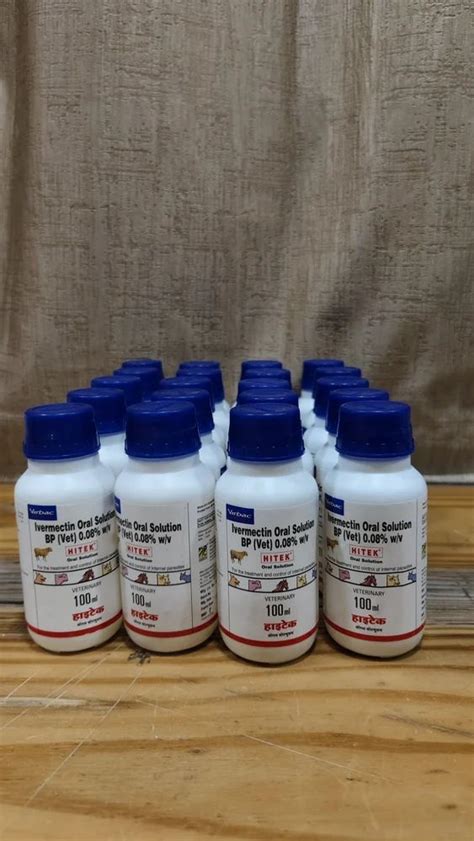 Ivermectin Oral Solution 8 100 Ml At Best Price In Nagpur Id
