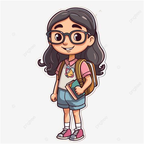 Verschiedene Cartoon Studenten