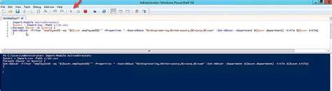 Managing Active Directory Users Via Set ADUser