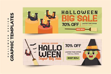 할로윈 그래픽 디자인 간단하고 우아한 템플릿으로 사용자 정의하기 쉽습니다 10월에 대한 스톡 벡터 아트 및 기타 이미지 10