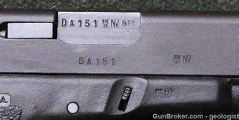 Glock Serial Numbers Glock Talk