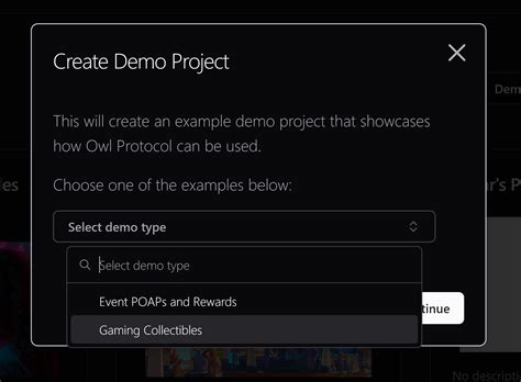 deploy your first demo project owl protocol