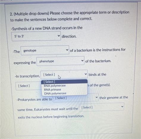 solved 2 multiple drop downs please choose the