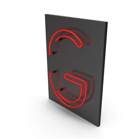 Red Neon Letter G Png Images Psds For Download Pixelsquid S