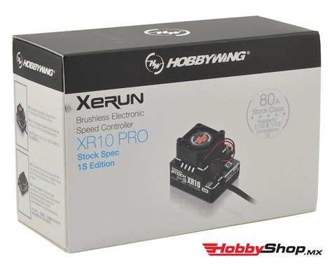 Hobbywing Xr10 Pro Stock Spec 1s Sensored Brushless Esc