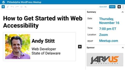 How To Get Started With Web Accessibility Thu Nov 16 2023 7 00 Pm