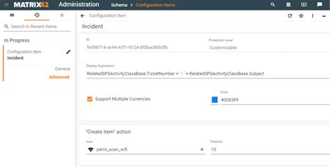 Configuration Item Matrix42 Self Service Help Center