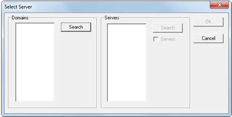 Selecting The Mds Server Name