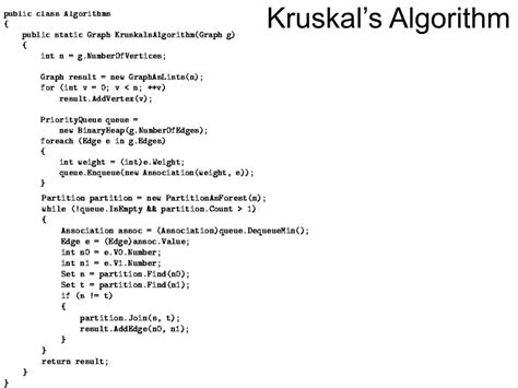 PPT Minimum Spanning Tree Prims Kruskals Algorithms PowerPoint