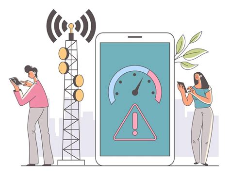 Premium Vector Internet Technology Wifi Access Error Wifi Loss