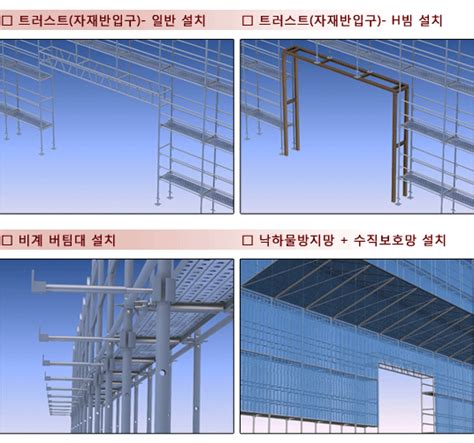 외부 시스템 비계 및 내부 수평 네이버 블로그