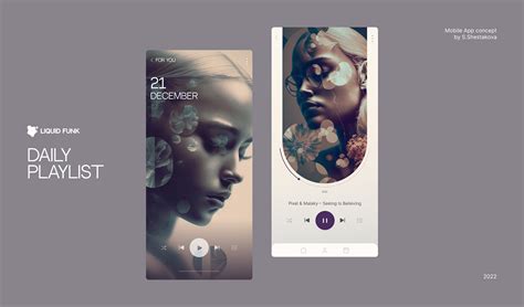 Daily Playlist Mobile App Concept On Behance