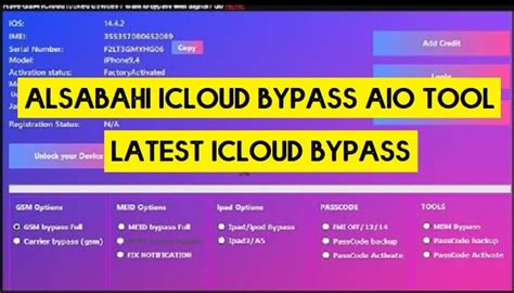 Alsabahi Icloud Bypass Aio Tool V49 Latest Version Free Download