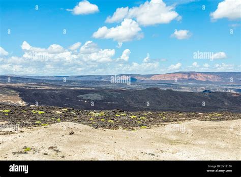 Ardoukoba Fissure Vents Volcano Lava Fields Landscape Tajourah