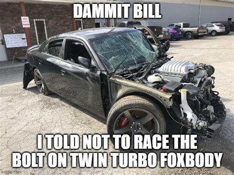 Wrecked Hellcat Charger Memes Imgflip