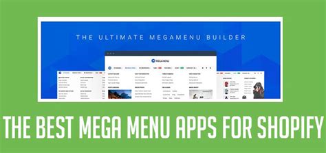 5 Best Mega Menu Apps For Shopify Hura Tips