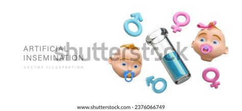 Artificial Insemination Male Female Gender Symbols เวกเตอรสตอก ปลอดคาลขสทธ 2376066749