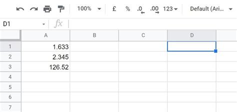 How To Use ROUND Functions In Google Sheets