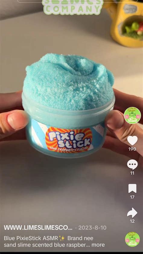Blue Pixie Stick Slime Pixie Sticks Oddly Satisfying Videos