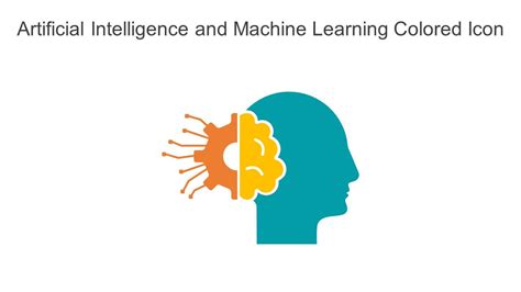 Artificial Intelligence And Machine Learning Colored Icon Powerpoint Pptx Png And Editable Eps