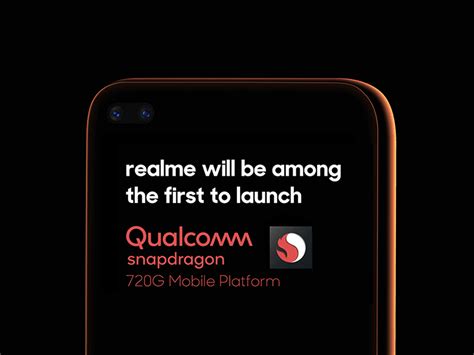 Realme will be one of the first to use Snapdragon 720G