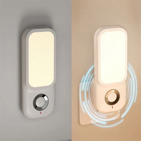 Rechargeable Torch Led Light Pir Motion Sensor Emergency Wall Night Plug In Lamp £16 99