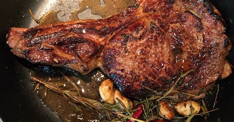 Стейк из говядины на кости рецепт автора Ilia Bobrovskiy🥩🔥