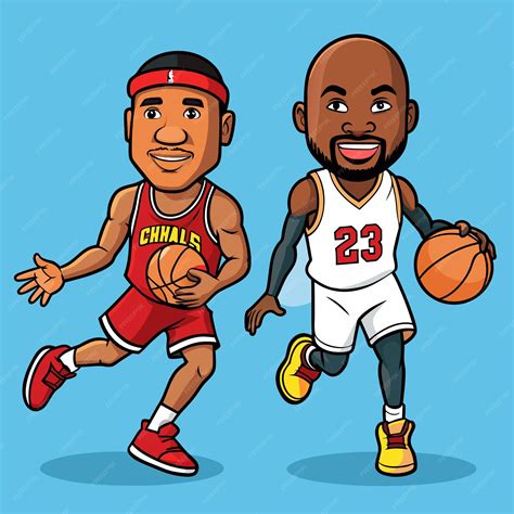 A Cartoon Of A Basketball Player With The Number 22 On His Jersey