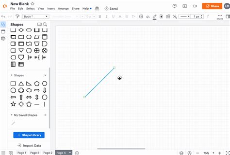 Adjusting The Angle Of A Line In Lucidchart Community
