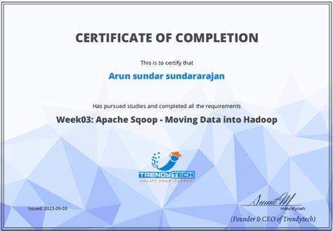 Arun Sundar Sundararajan On Linkedin Bigdata Hadoop Sqoop Bigdata
