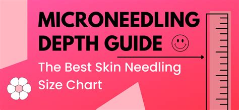 Microneedling Depth Guide The Best Skin Needling Size Chart