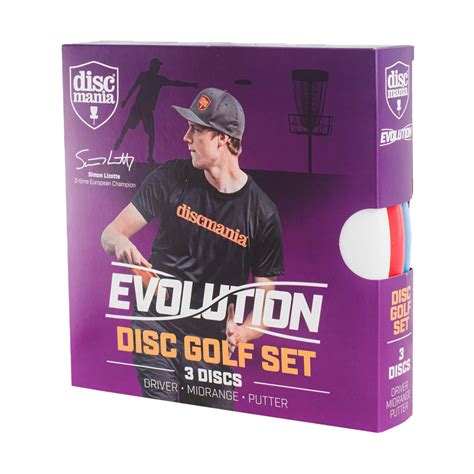 Discmania Evolution Disc Golf Starter Set