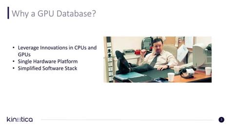 Operationalizing Machine Learning Using GPU Accelerated In Database Analytics PPT
