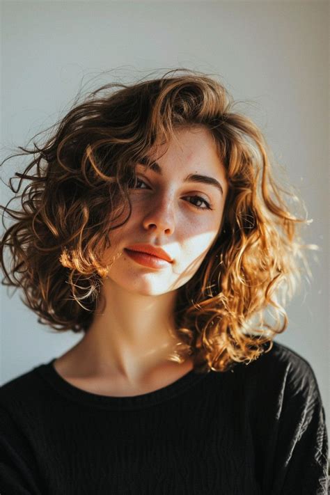 26 Effortlessly Stylish Shoulder Length Curly Hairstyles To Try Pinch