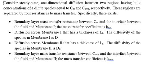 Consider Steady State One Dimensional Diffusion Between Two Course Hero