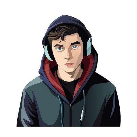 Beautiful Professional Man Character Vector Illustration Premium Ai