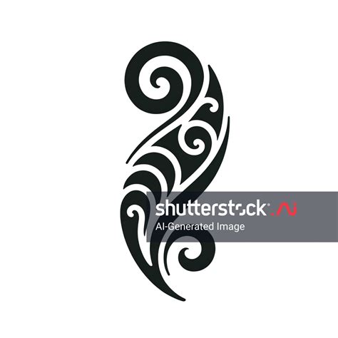 Custom Maori Koru Vector Design Very Ai Generated Image 2433057767