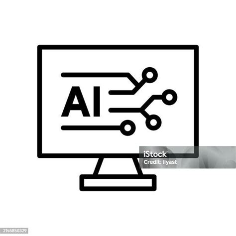 Pixel Perfect Vector Line Icon For Chatbot Stock Illustration Download Image Now Generative