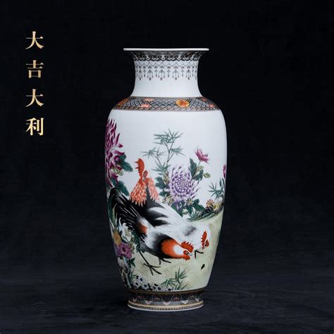 Керамические вазы с орнаментом Цзиндэчжэнь Новое китайское антикварное украшение для дома