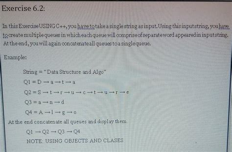Solved Exercise 62 In This Exercise Using C You Have To