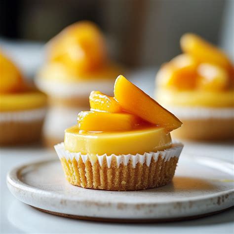 Delicious Mini Mango Cheesecakes Recipe
